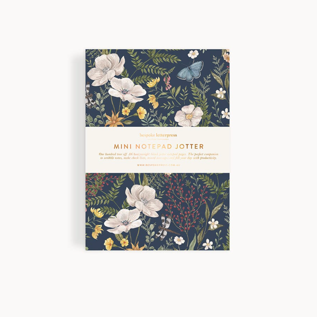 Dusk in Bloom Mini Notepad Jotter